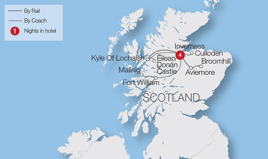 Highland Adventure Tour | Great Rail Journeys