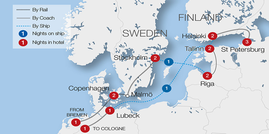 Sweden Train Holidays & Rail Tours | Great Rail Journeys