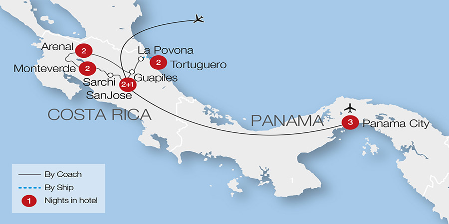 Costa Rica Train Holidays & Tours | Great Rail Journeys