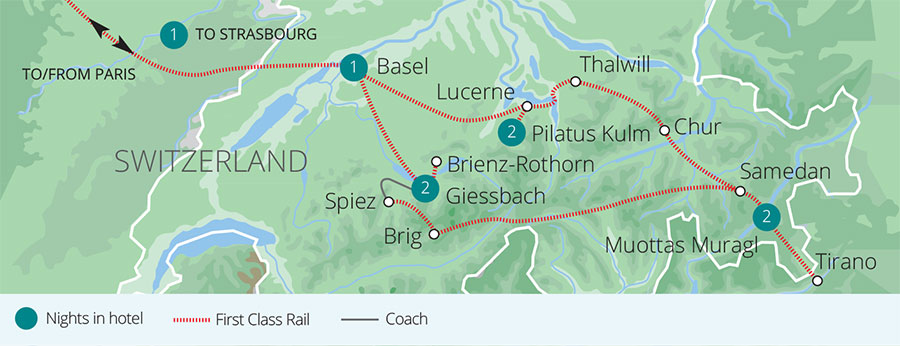 Bernina Express | Rail Holidays & Escorted Tours | Great Rail Journeys