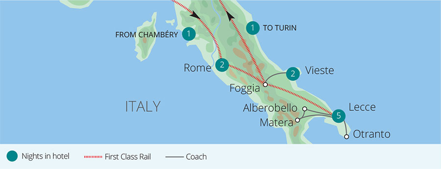 Italy Rail Holidays - Escorted Tours & Trips | Great Rail Journeys