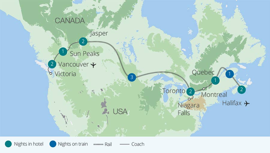 Train Canada Coast To Coast at Katherine Lederman blog