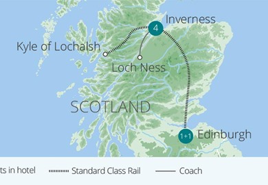 Scotland Rail Holidays - Escorted Tours & Trips | Great Rail Journeys
