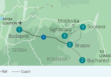 Hungary Train Holidays & Rail Tours | Great Rail Journeys