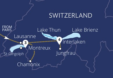 Interlaken Train Holidays & Rail Tours | Great Rail Journeys