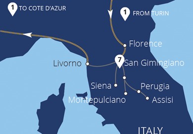 Italy Rail Holidays - Escorted Tours & Trips | Great Rail Journeys