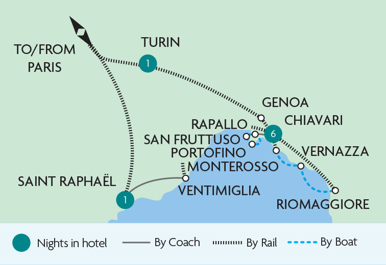 The Italian Riviera & Portofino | Great Rail Journeys