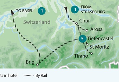 Bernina Express | Escorted Rail Tours | Great Rail Journeys