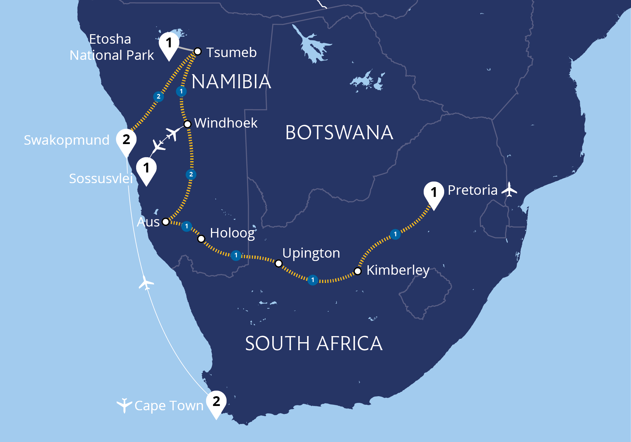 South Africa Train Holidays & Tours | Great Rail Journeys