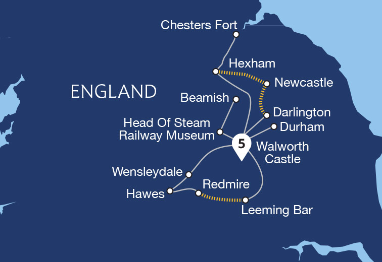 Walworth Castle & Durham Tour |Great Rail Journeys