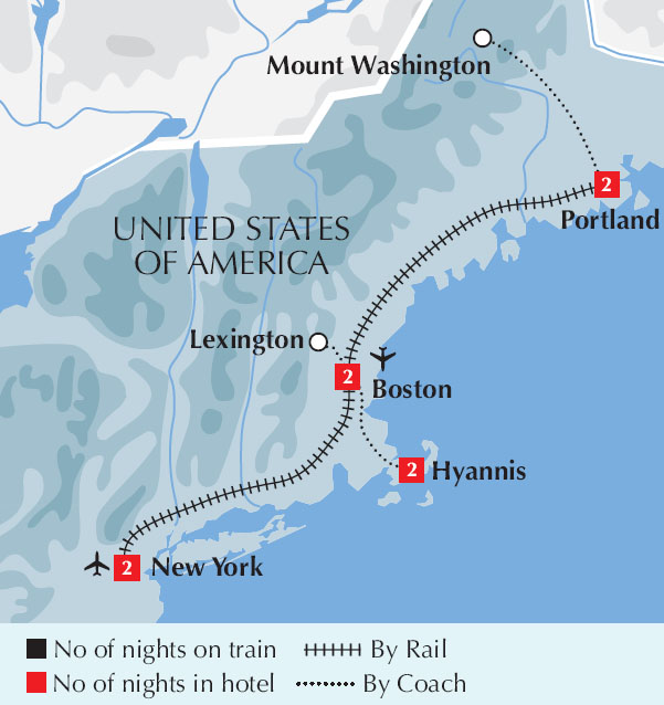 Map Of Eastern Seaboard Of Us